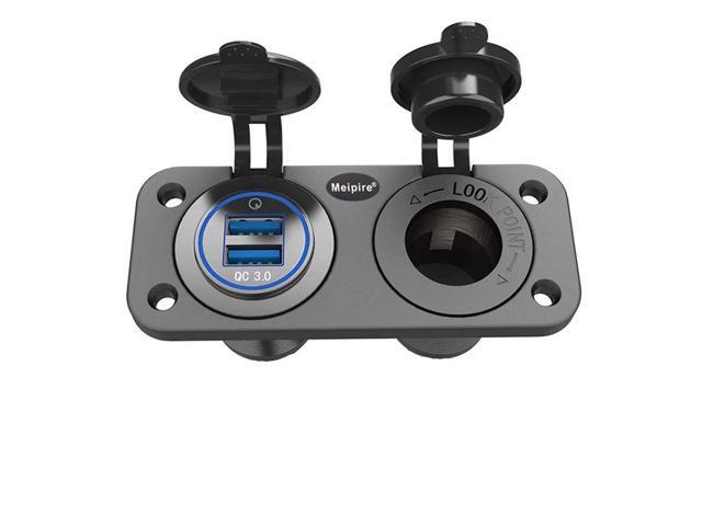 Click here for Meipire QC 3.0 USB Socket Panel car 12V / 24V car... prices