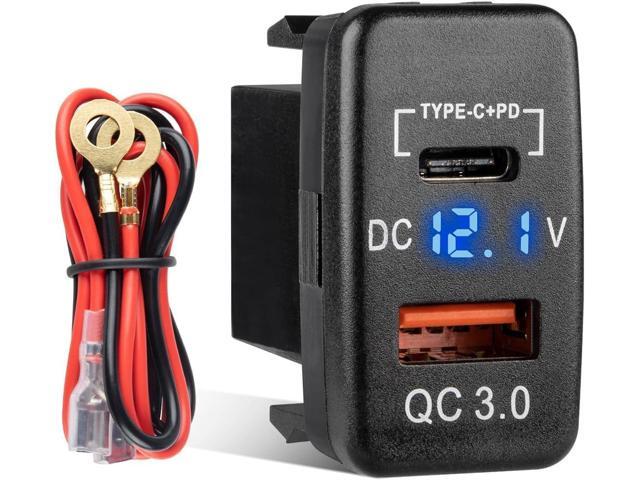 Click here for Anina for Toyota USB C Car Charger Socket  12V/24V... prices