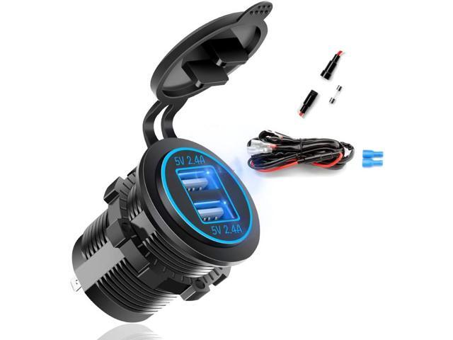 Click here for Dual USB Fast Charger Socket  Waterproof Power Out... prices