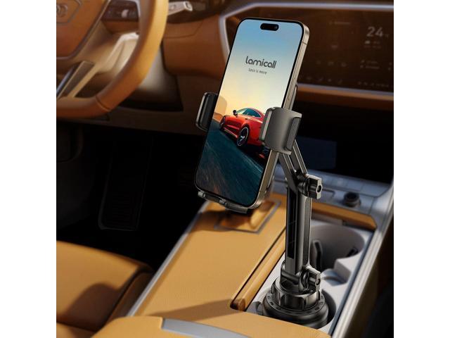 Click here for Cup Holder Phone Mount for Car - Lamicall Longer N... prices