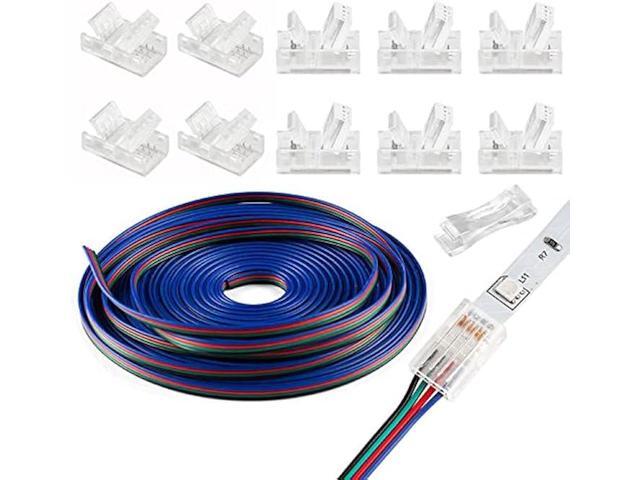 Click here for 4Pin LED Strip Connectors Solderless 10 Pcs with 1... prices