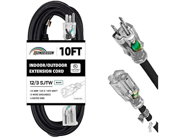 Click here for Indoor Outdoor Extension Cord Weatherproof with Li... prices