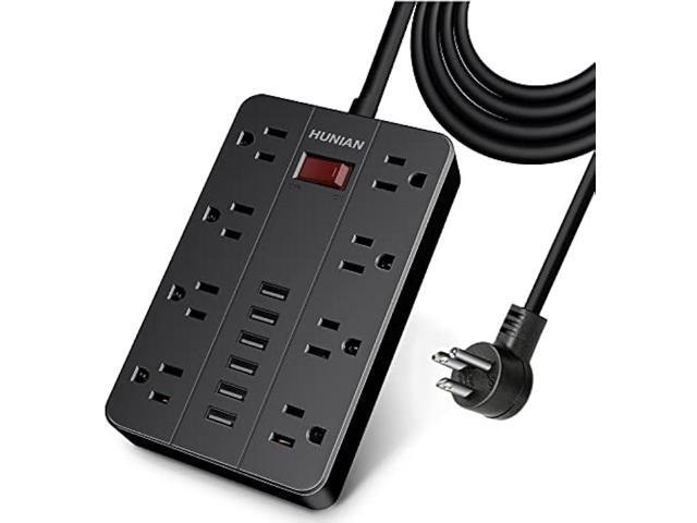 Click here for Power Strip with 6 USB HUNIAN 5 Ft Extension Cord... prices