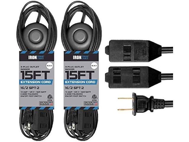 Click here for 2 Pack of 15 Ft Extension Cords with Foot Switch a... prices