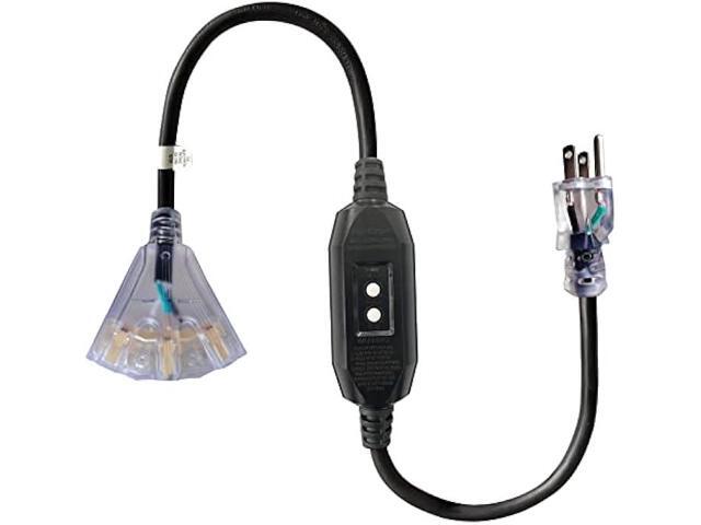 Click here for GREATIDE 3 Ft Outdoor GFCI Lighted Extension Cord... prices