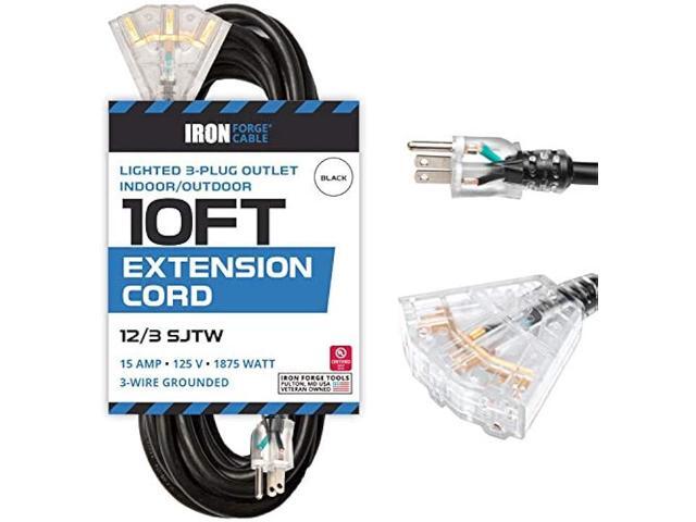 Click here for 10 Ft Outdoor Extension Cord  Lighted with 3 Elect... prices