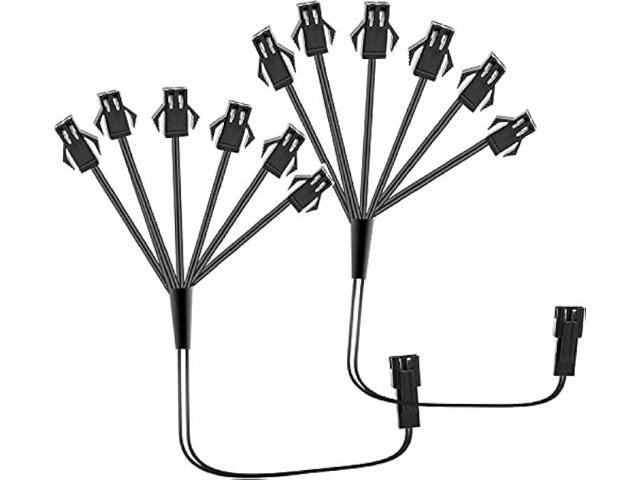 Click here for Ourbest 1 Female to 6 Male Extension Core Splitter... prices