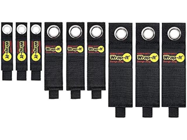 Click here for Heavy-Duty Wrap-It Storage Straps - Assorted 9-Pac... prices