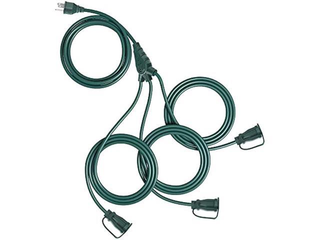 Click here for Outdoor Extension Cord with Multiple Outlets  12 f... prices