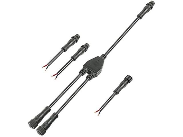 Click here for dstfuy 2pin Waterproof Connector IP68 16WAG Y Shap... prices