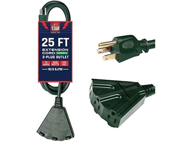 Click here for Lone Star Cords 16/3 SJTW Green Outdoor Extension... prices