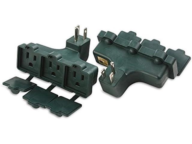 Click here for Cable Matters 2-Pack 3-Outlet Outdoor Outlet Split... prices