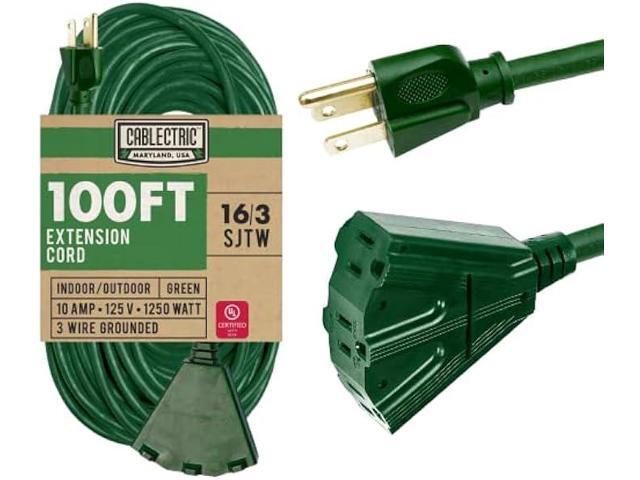 Click here for 3 Outlet Outdoor Extension Cord 100 ft  SJTW 16 AW... prices