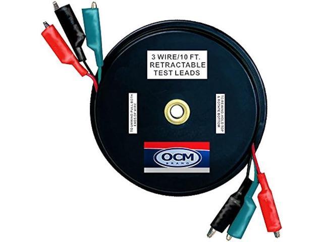 Click here for OCM - 3 Wire Retracteable Test Leads - 18 Gauge El... prices