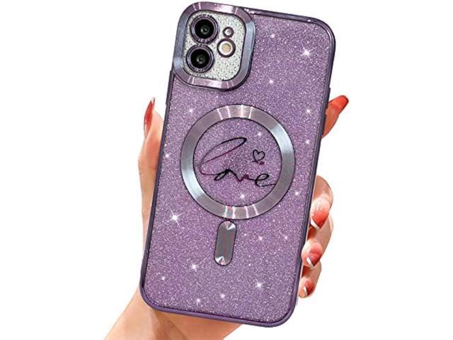 Click here for Jefonha for iPhone 11 Magnetic Glitter Clear Case... prices