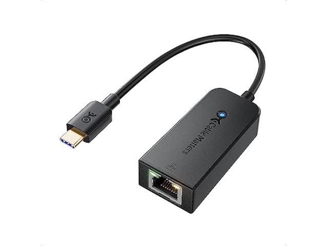 Click here for Cable Matters Plug & Play USB C to Ethernet Adapte... prices