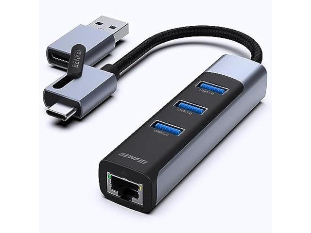 Click here for BENFEI 2in1 USB-C/USB 3.0 to Ethernet Adapter with... prices