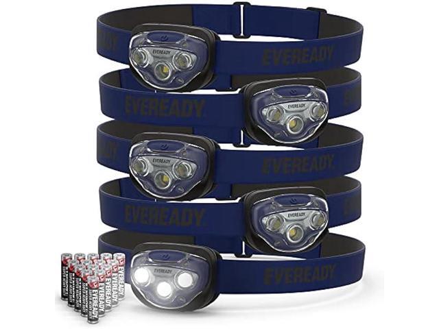 Click here for EVEREADY LED Headlamps Pro200 [5-Pack]  IPX4 Water... prices