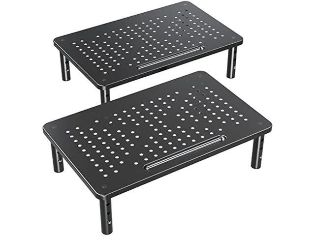 Click here for ELIVED 2 Pack Monitor Stand Riser - 3 Height Adjus... prices