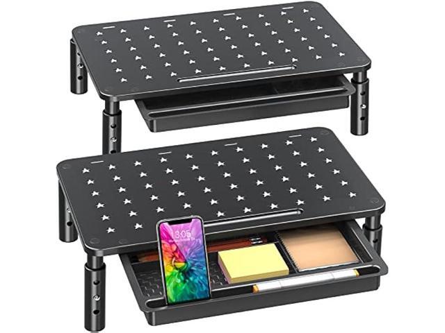 Click here for Zimilar 2 Pack Monitor Stand Riser with Drawer - 3... prices