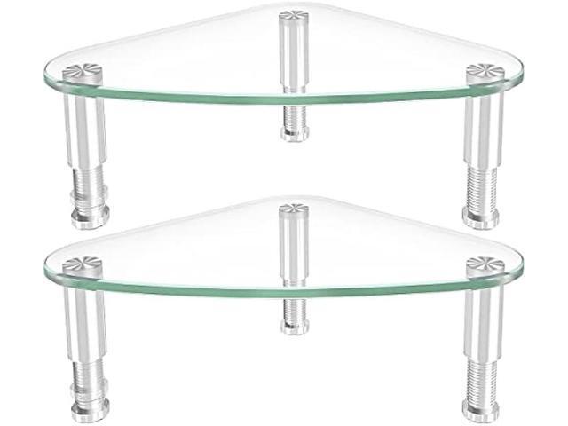 Click here for 2 Pack Computer Monitor Riser Triangle Desktop Uni... prices