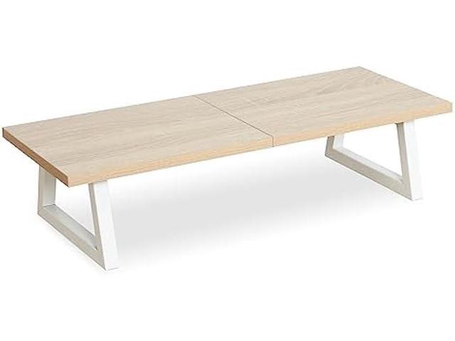 Click here for TEAMIX 24 inch Monitor Stand Riser  Wood & Steel C... prices