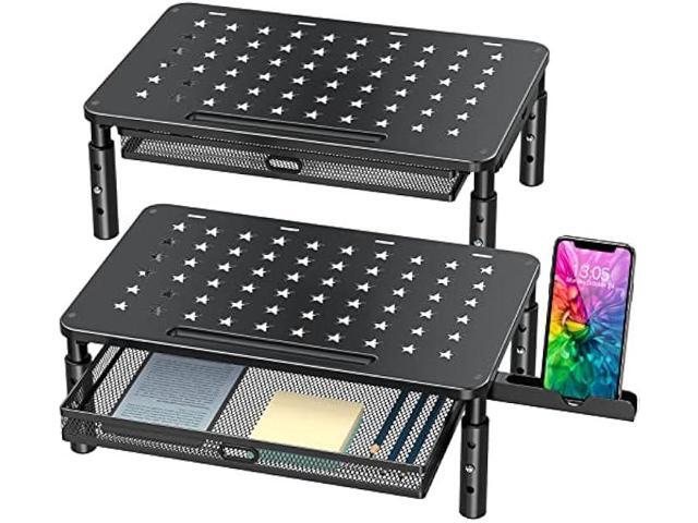Click here for Zimilar 2 Pack Monitor Stand Riser with Metal Draw... prices