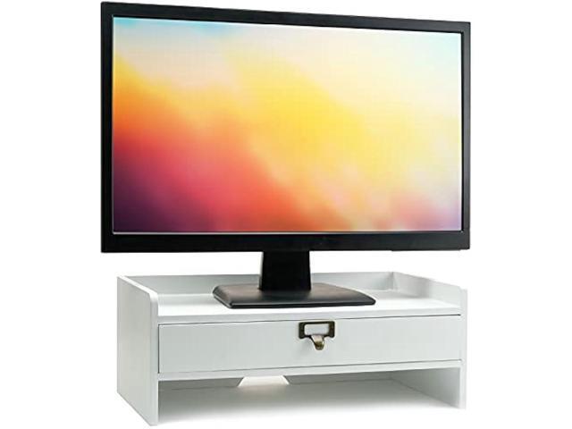 Click here for Excello Global Products Wooden Monitor Stand: Incl... prices