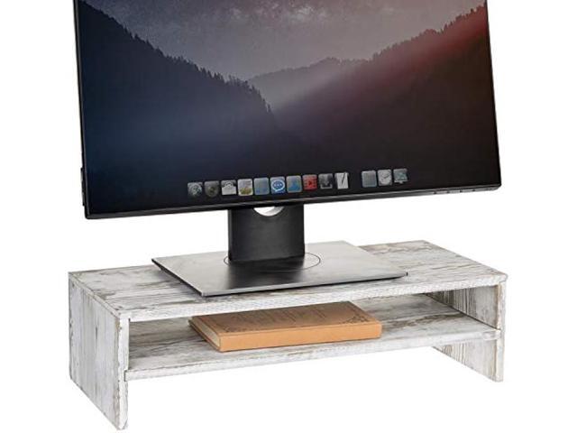 Click here for MyGift Shabby Whitewashed Wood Computer Monitor an... prices
