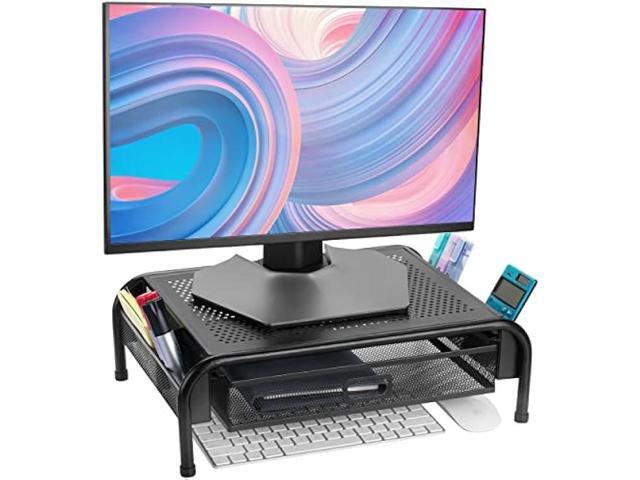 Click here for Mr. Pen- Metal Mesh Monitor Stand with Drawer  Com... prices