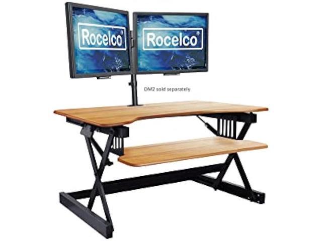 Click here for Rocelco 32 Height Adjustable Standing Desk Convert... prices