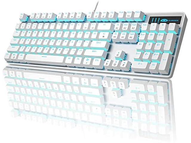 Click here for MageGee Mechanical Gaming Keyboard  Wired USB Adju... prices
