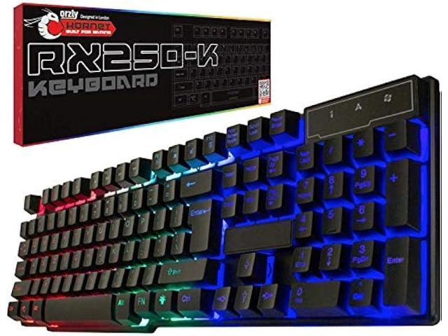 Click here for Orzly Gaming Keyboard RGB USB Wired Rainbow Keyboa... prices