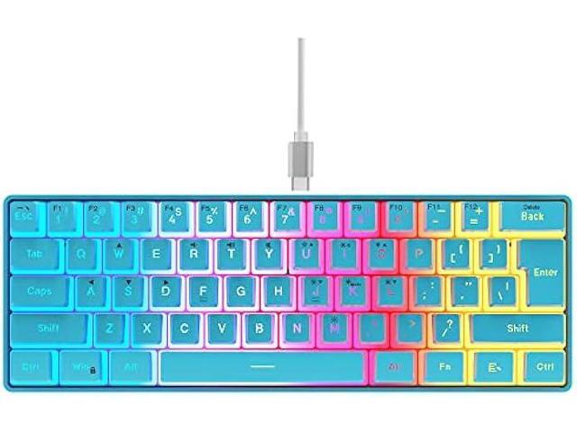 Click here for DGG 60 Wired Gaming Keyboard  Pudding Keycaps with... prices