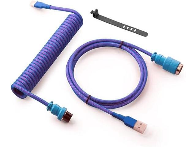 Click here for GUNMJO Pro Custom Coiled USB C Cable for Gaming Ke... prices