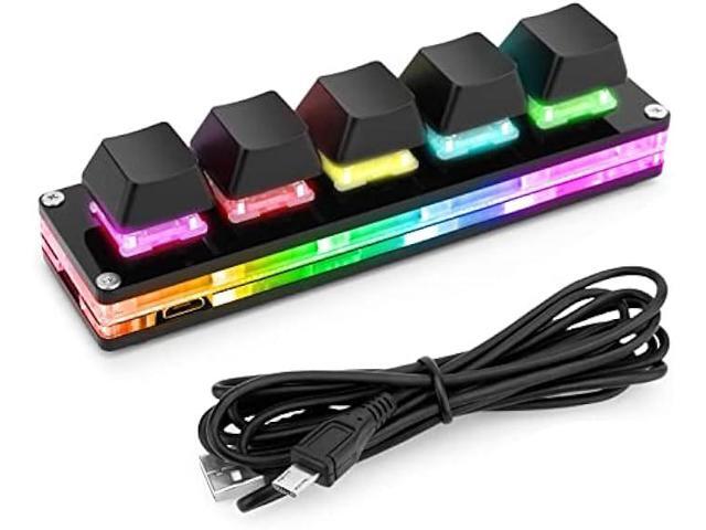 Click here for Ecarke Upgrade Black 5 Keys Mini Macro Mechanical... prices