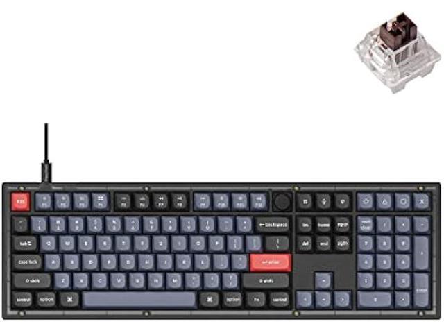 Click here for Keychron V6 Wired Custom Mechanical Keyboard Knob... prices