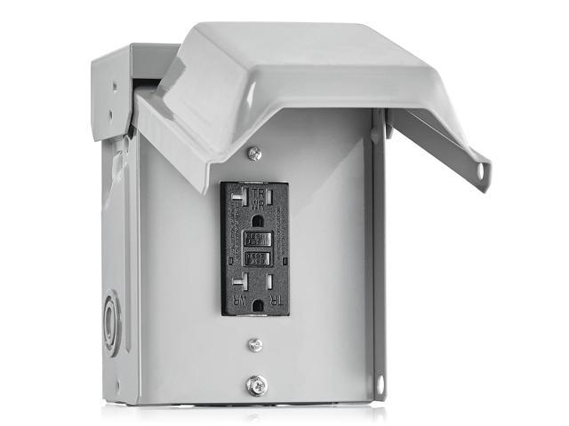 Click here for SURAIELEC Outdoor Outlet Box  20 AMP WRTR GFCI Rec... prices
