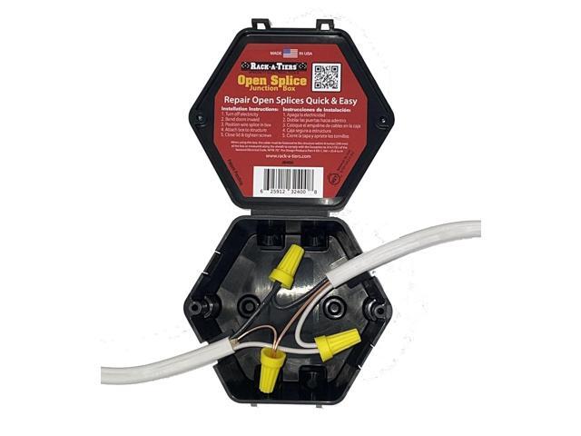 Click here for Rack-A-Tiers Open Splice Junction Box  One-Piece J... prices