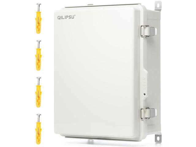 Click here for QILIPSU UL94-V0 Outdoor Electrical Box 16.4x12.4x7... prices