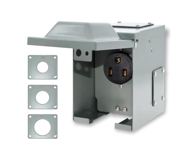 Click here for 50 Amp 6-50R Outlet Box 250 Volt  Enclosed Lockabl... prices