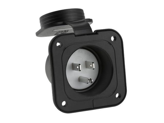 Click here for 15 Amp Flanged Inlet  125V NEMA 5-15P Shore Power... prices