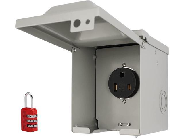 Click here for 50 Amp 250 Volt 6-50R EV/Welding Power Outlet Box... prices