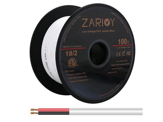 Click here for 100 Feet 18 Gauge 2 Conductors Red Black Wire with... prices