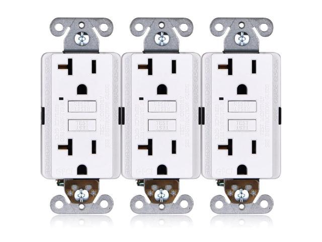 Click here for GFCI Outlet 20 Amp [3-Pack]  ETL Listed  Non-Tampe... prices