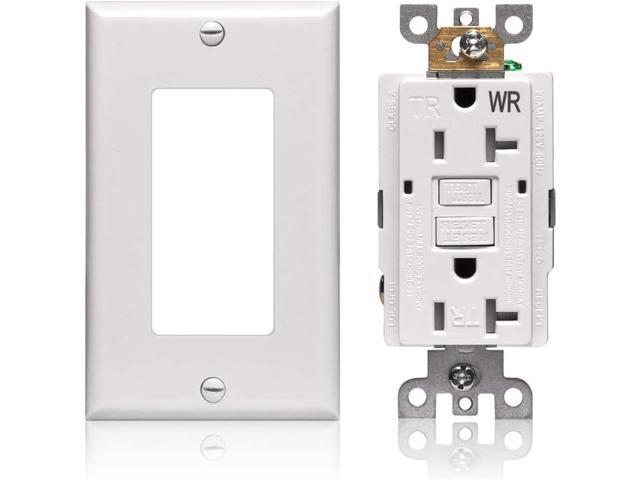 Click here for GFCI Outlet 20 amp Receptacle - UL Listed WR Tampe... prices