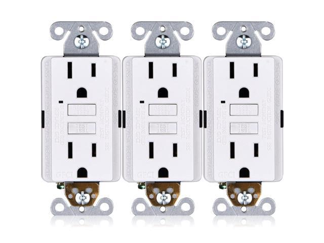 Click here for 15A GFCI Outlets [3-Pack]  ETL Listed  Non-Tamper-... prices