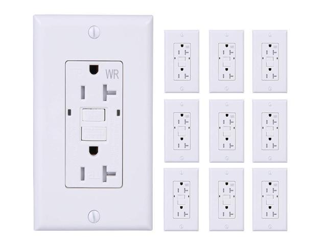 Click here for [10 Pack] LGL 20Amp 125V GFCI Duplex Self-Test Rec... prices