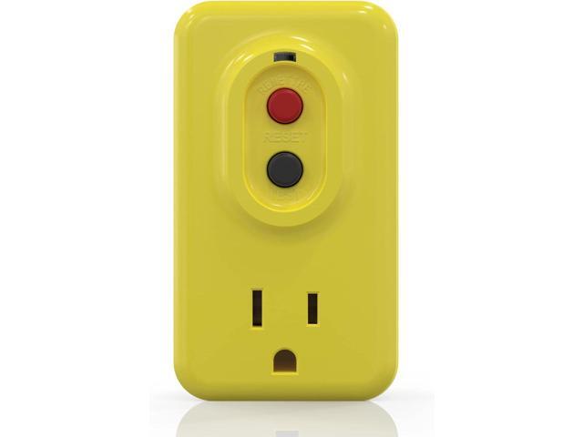 Click here for ELEGRP Single Outlet GFCI Adapter  15 AMP Grounded... prices