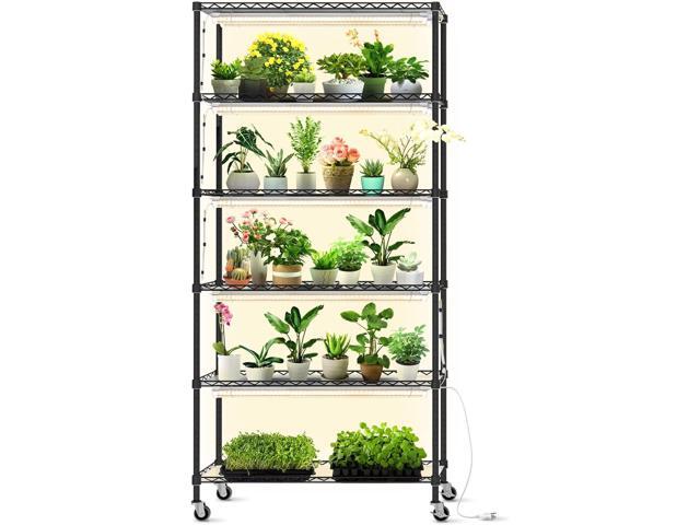 Click here for DIY Plant Shelf with Grow Light  Grow Light Shelf... prices